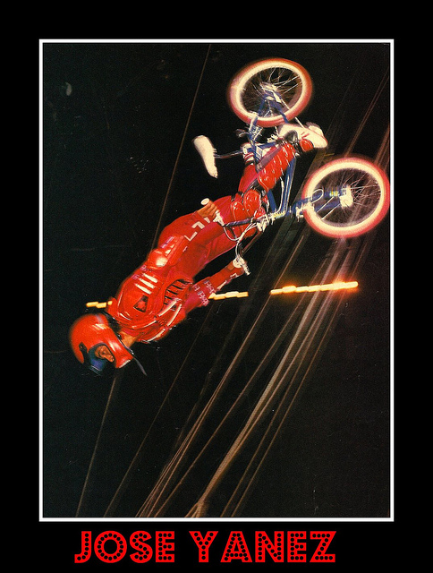 Jose Yanez, First Person To Back Flip A Bicycle & Motorcyle